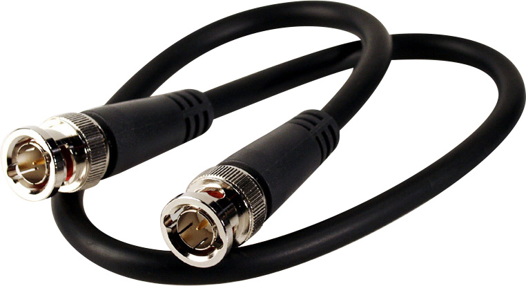 Connectronics Packaged Premium HD BNC Male to Male Molded Video Cable 3Ft