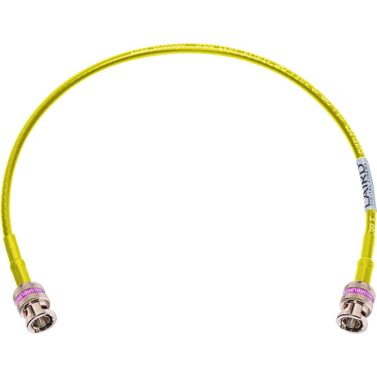 Laird B4855R-BB Mini RG-59 75 Ohm 12G-SDI/4K UHD Belden 4855R Male BNC ...