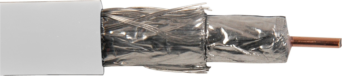 Belden 1189A RG6/18 CATV Coaxial 1000 Foot - White