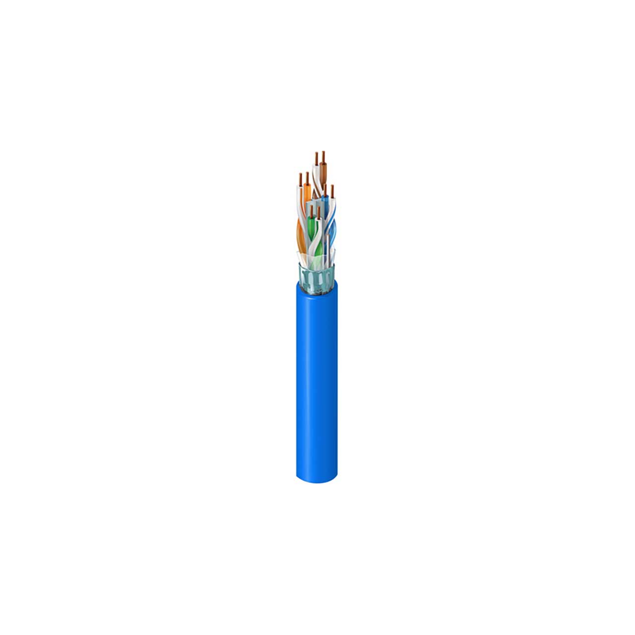 Belden 1351A CMR/Riser Cat 6 Premise Horizontal F/UTP Cable (250MHz) 4 ...
