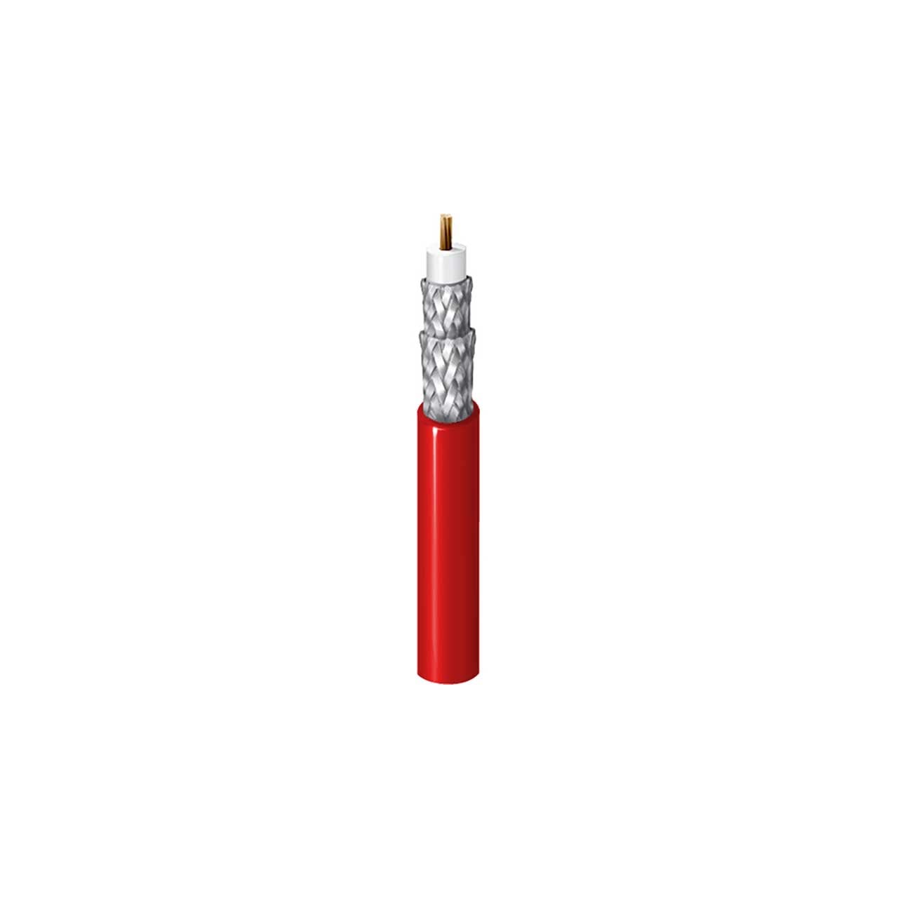 Belden 1505F SDI Coaxial Cable - Per Foot - Red