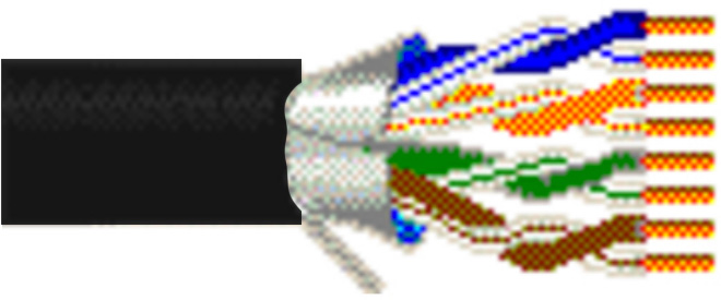 Belden 1533P Plenum 4-Pair Category 5e Premise Hoirzontal Cable - Per Foot