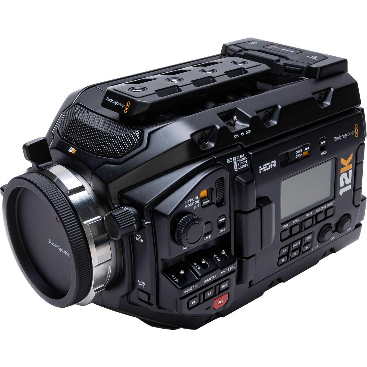Blackmagic Design URSA Mini Pro 12K Video Camera with PL Lens Mount - B ...