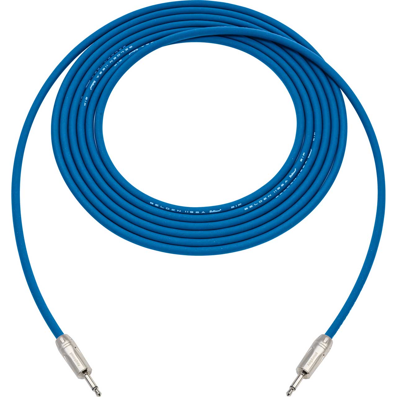 Sescom Audio Cable Belden Star Quad 3.5mm TS Mono Male to 3.5mm TS Mono ...