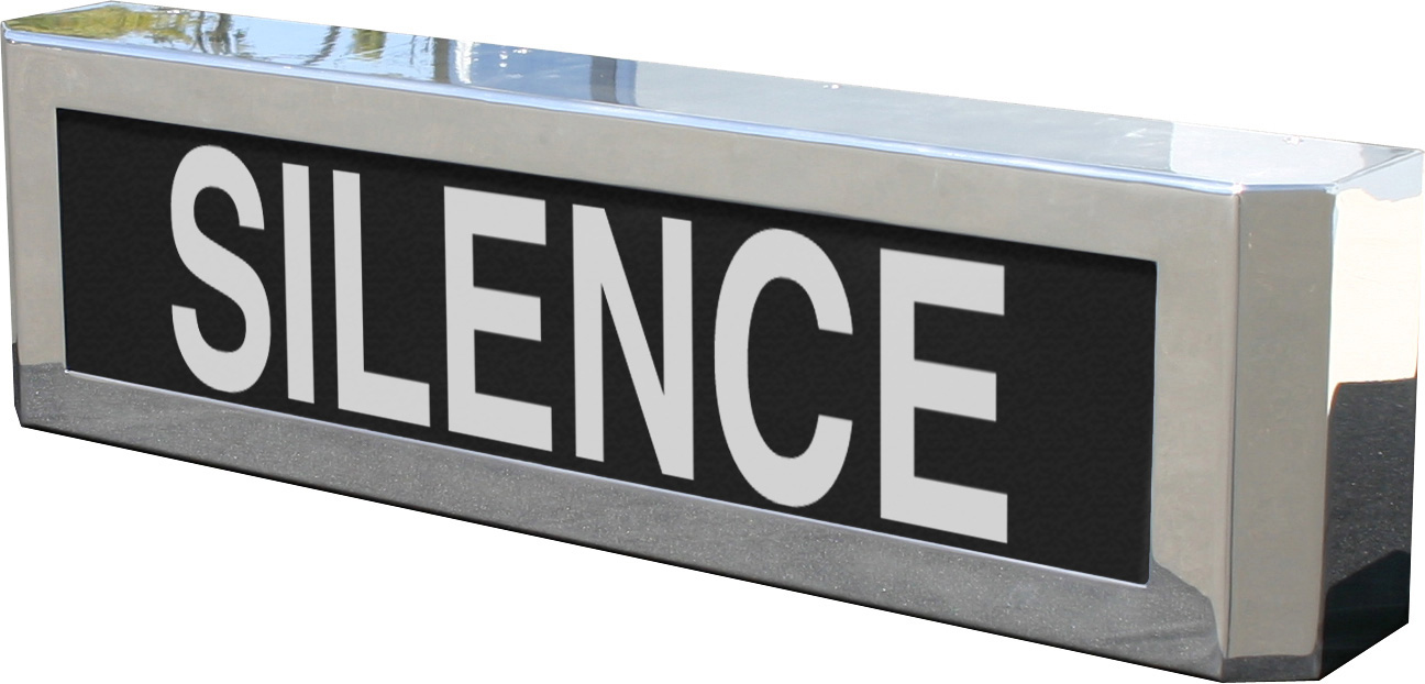 On-Air Light Company 12 Volt Mega LED Light - Black - SILENCE