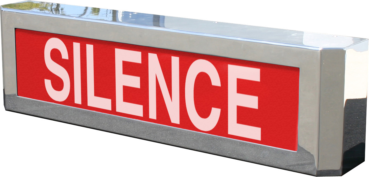 On-Air Light Company 12 Volt Mega LED Light - Red - SILENCE