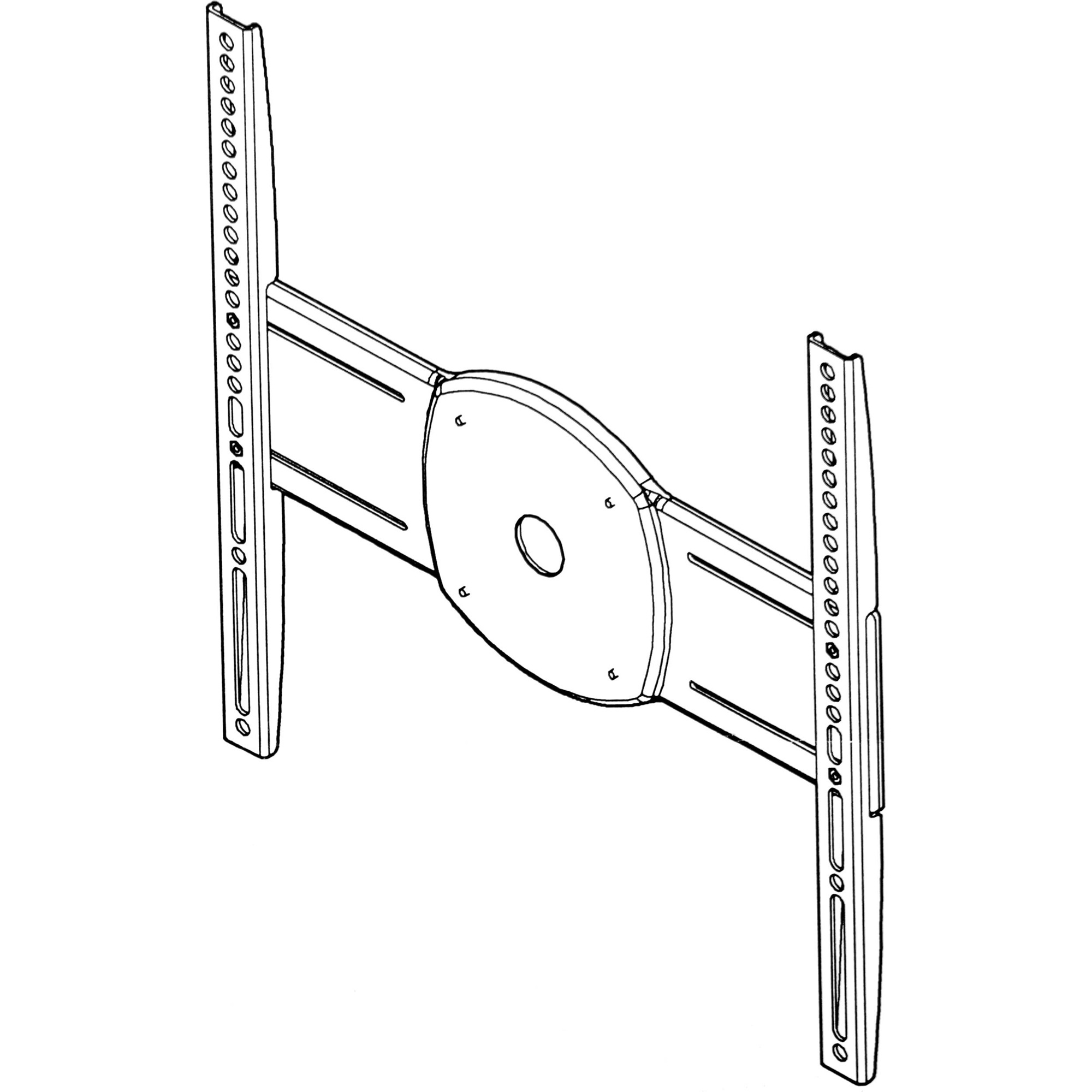 Chief JSBUS J-Series Universal Interface Bracket - Silver