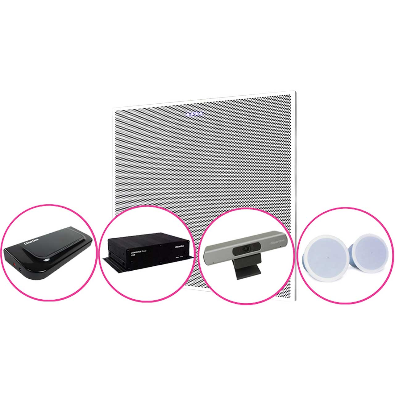 ClearOne COLLABORATE Versa Room CT COLLABORATE Versa Hub & Versa USB ...