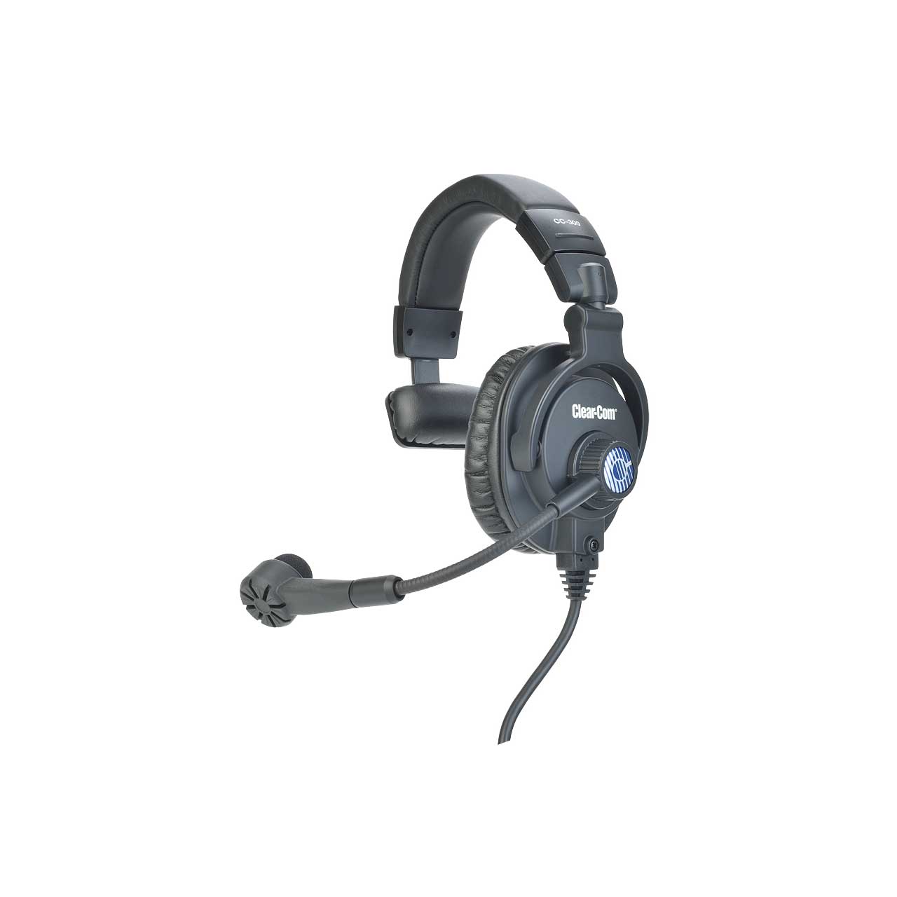 Clear-Com CC-300-MD4 Medium Weight Single On Ear Intercom Headset with ...