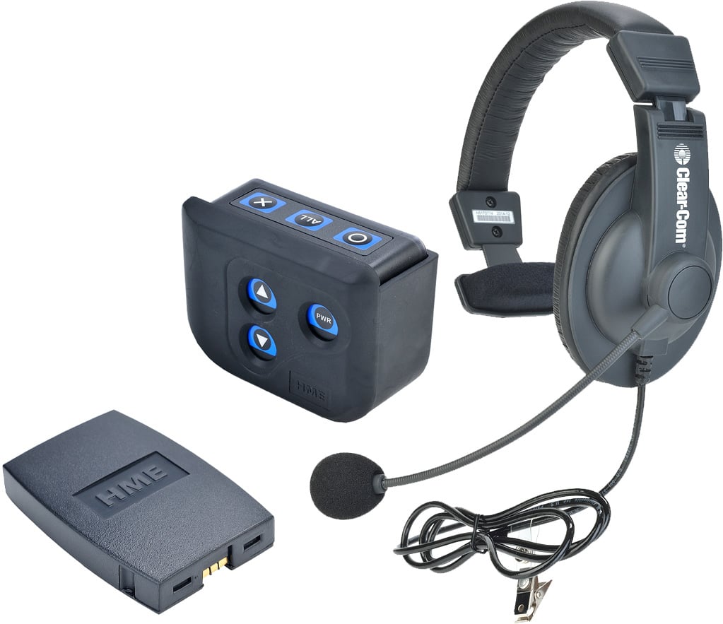 Clear-Com CZ11439 BP300 Beltpack with CC-15 Intercom Headset