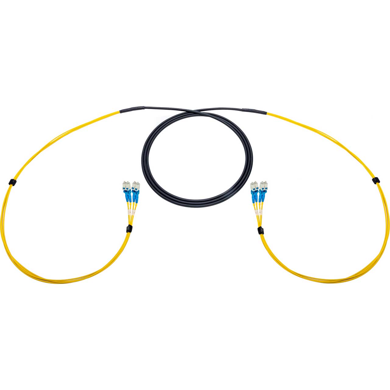 Camplex TiniFiber 4-Channel LC-Single Mode Armored Tactical Fiber Optic ...