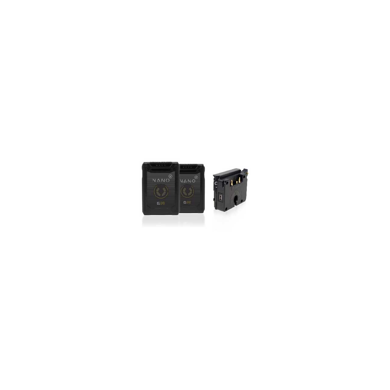 Core SWX NANO98NK-CXA Two NANO Micro 98wh Battery Packs and Plate Kit ...