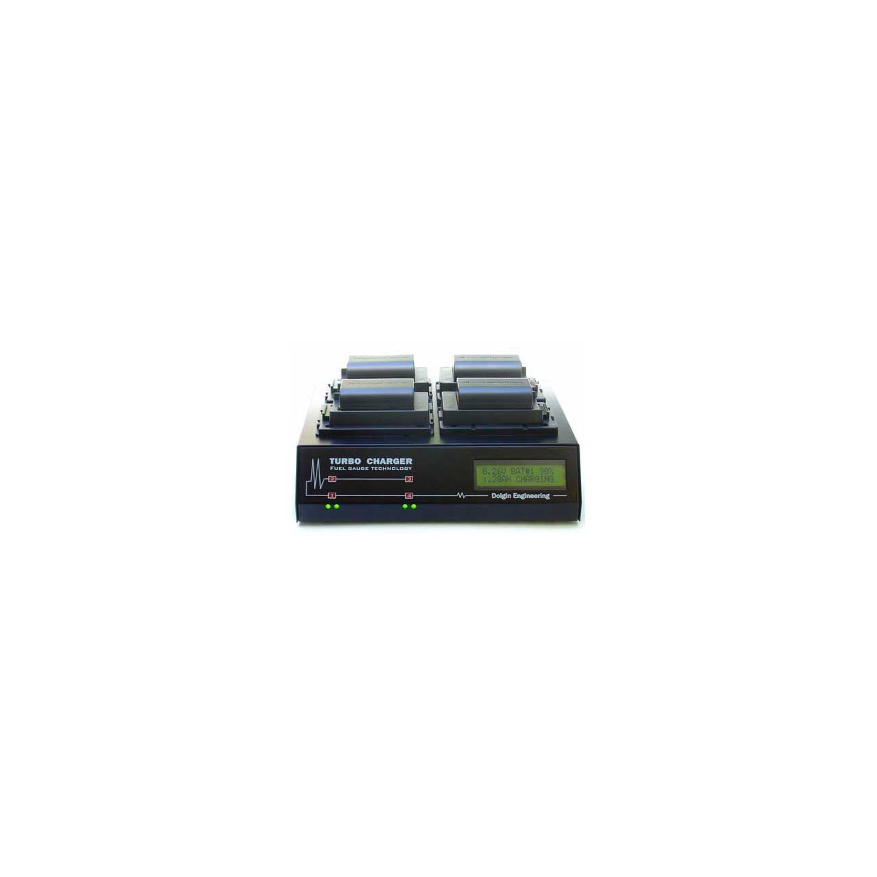 Dolgin TC400 4 Position Charger with TDM - Canon BP-97X