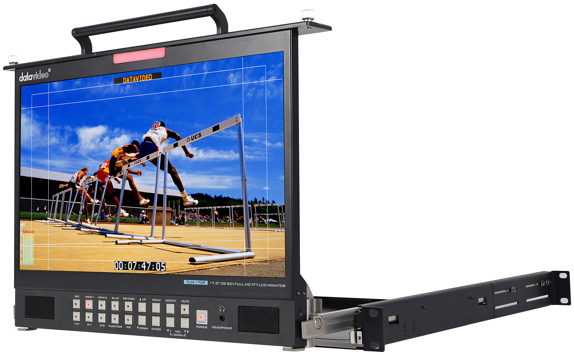Datavideo TLM-170PM 17 Inch LCD Monitor with HD/SD-SDI/HDMI/YUV and CV ...