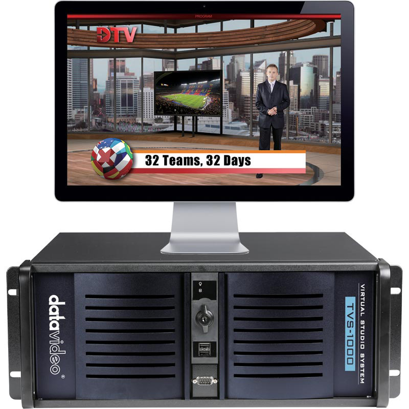 Datavideo TVS-1000 Trackless Virtual Studio System Datavideo TVS-1000 Trackless Virtual Studio System