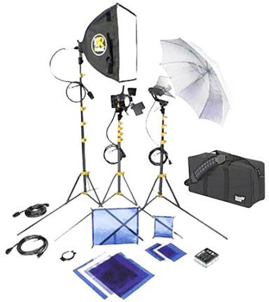 Lowel DV Core 250 ViP System Kit with Soft Carry Case