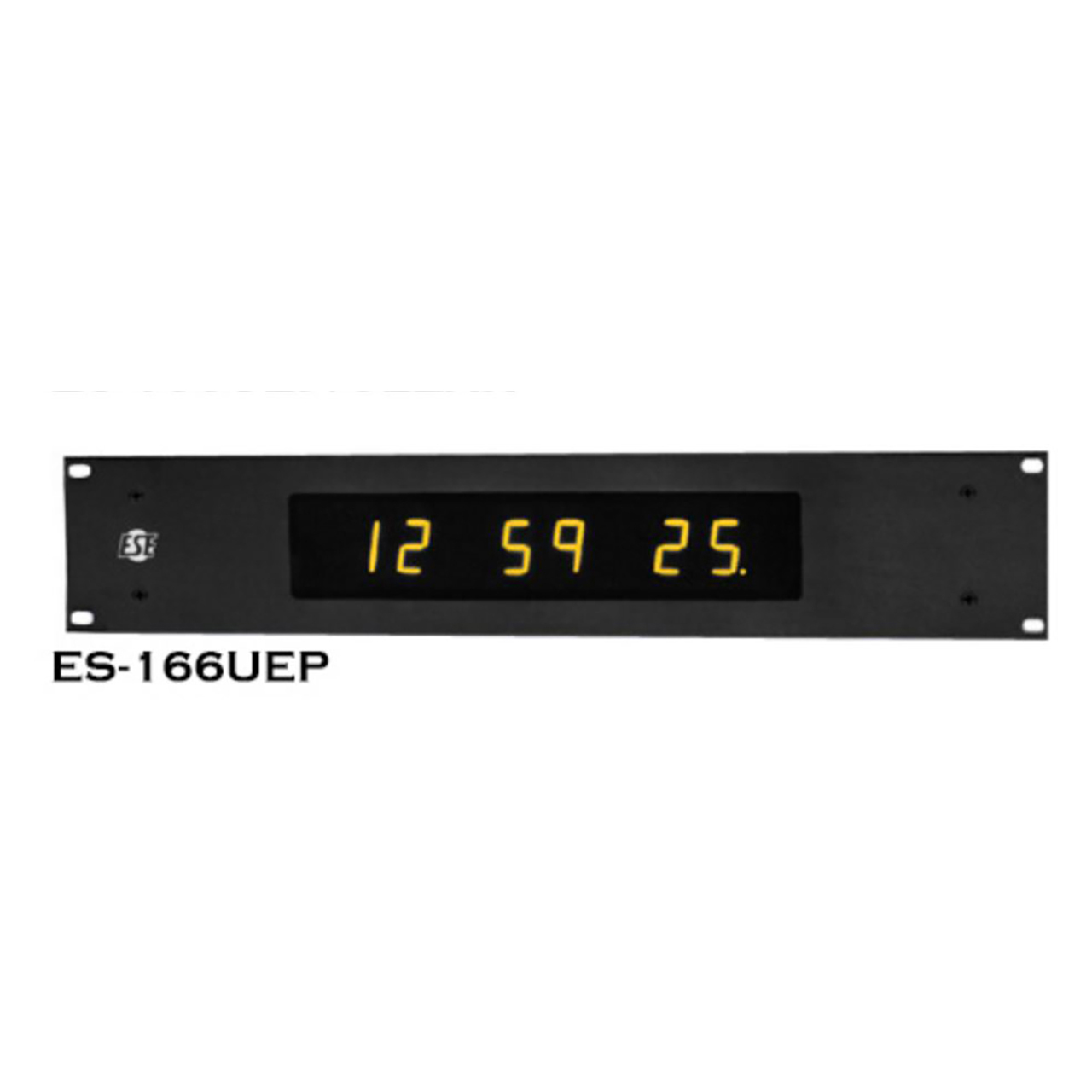 ESE ES-166UEP 6 Digit 1 Inch Amber LED Time Code Reader - Black ...