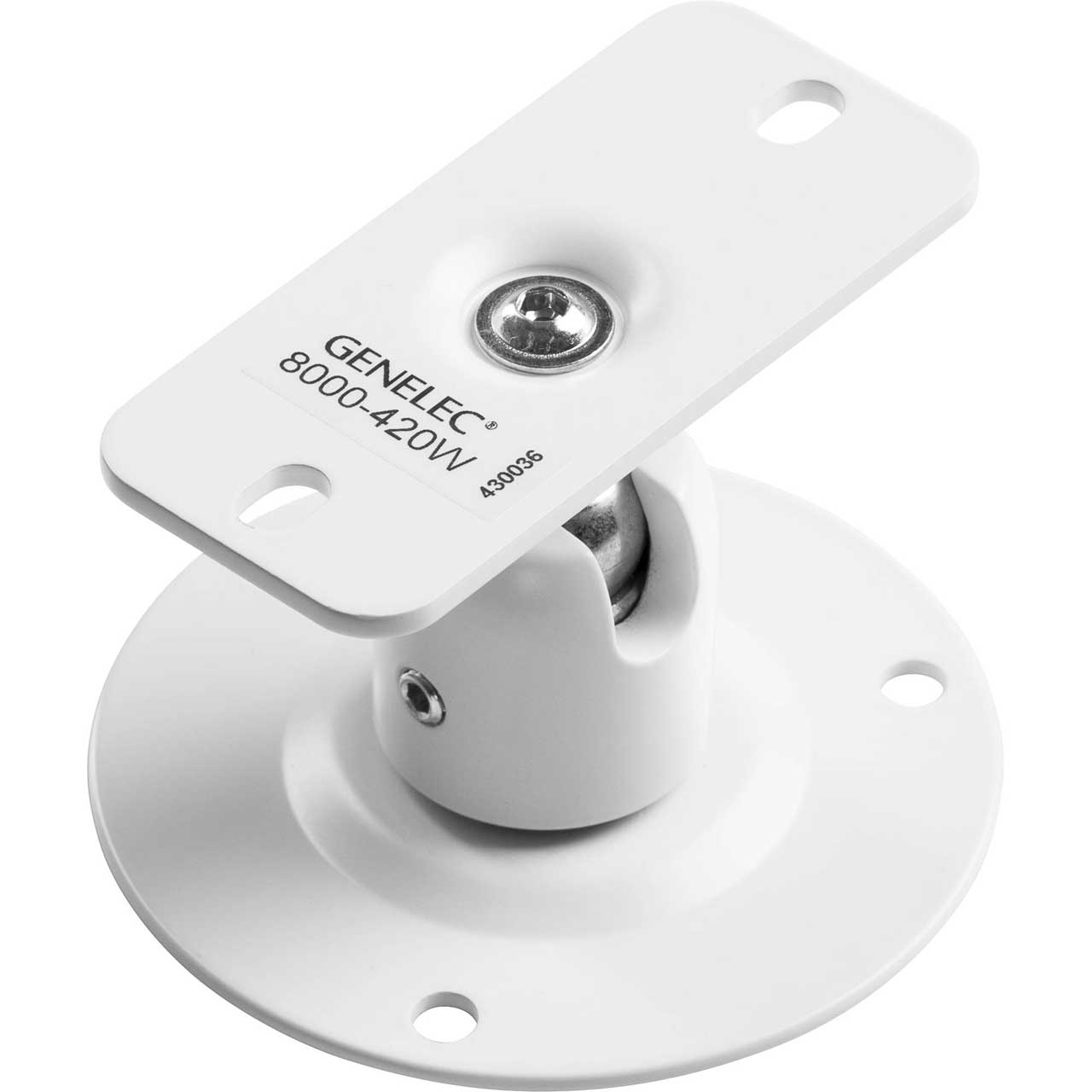 Genelec 8000-420W Short Speaker Wall Mount for 4010 and 4020 - White Finish