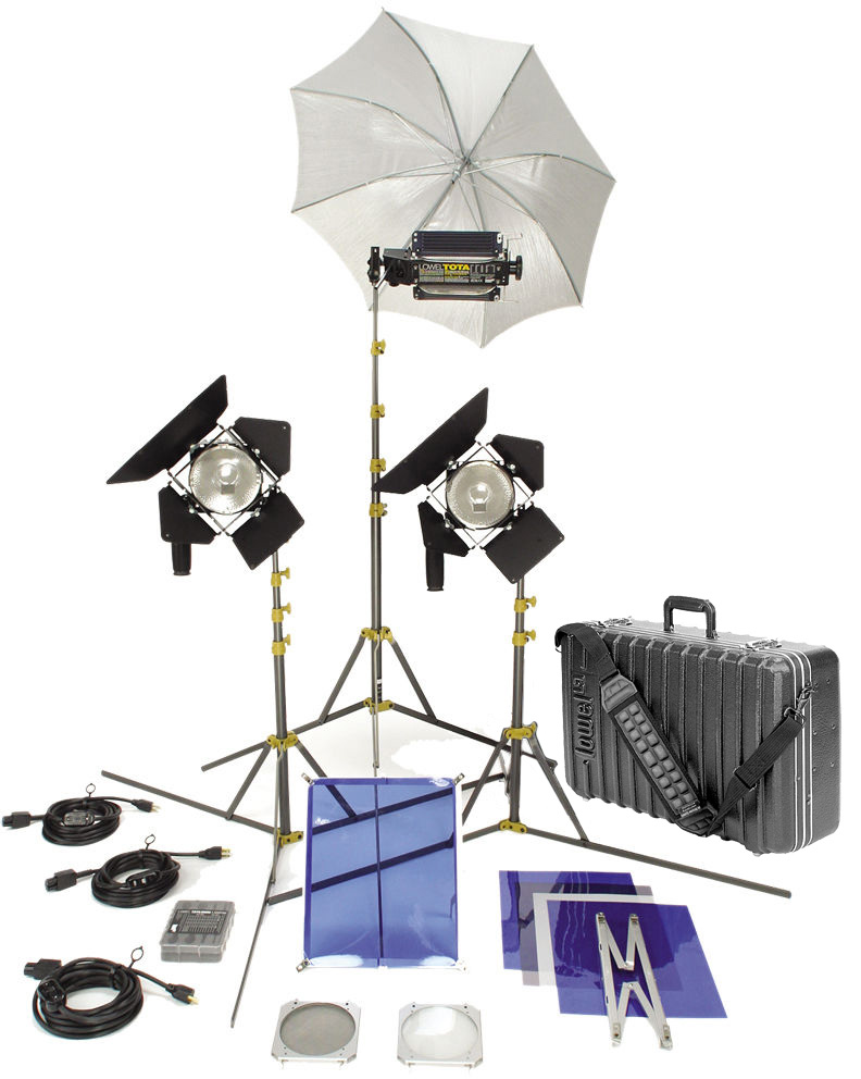 GO-98Z Kit 2 OmniLights/1 Tota Light/3 Stand Kit