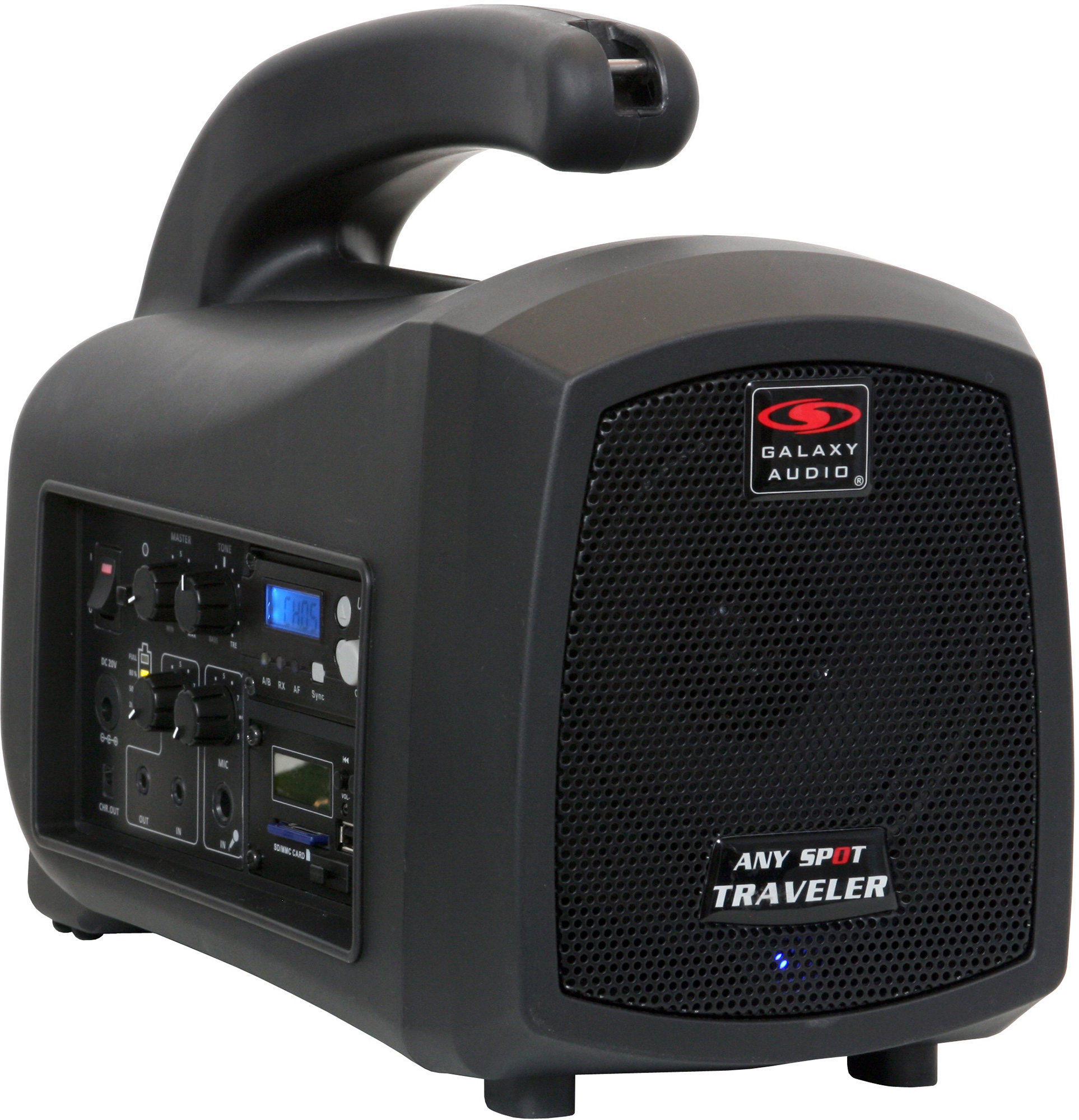 Galaxy Audio TV5X-0010F000 Traveler 5x Portable PA with Wireless Hand ...