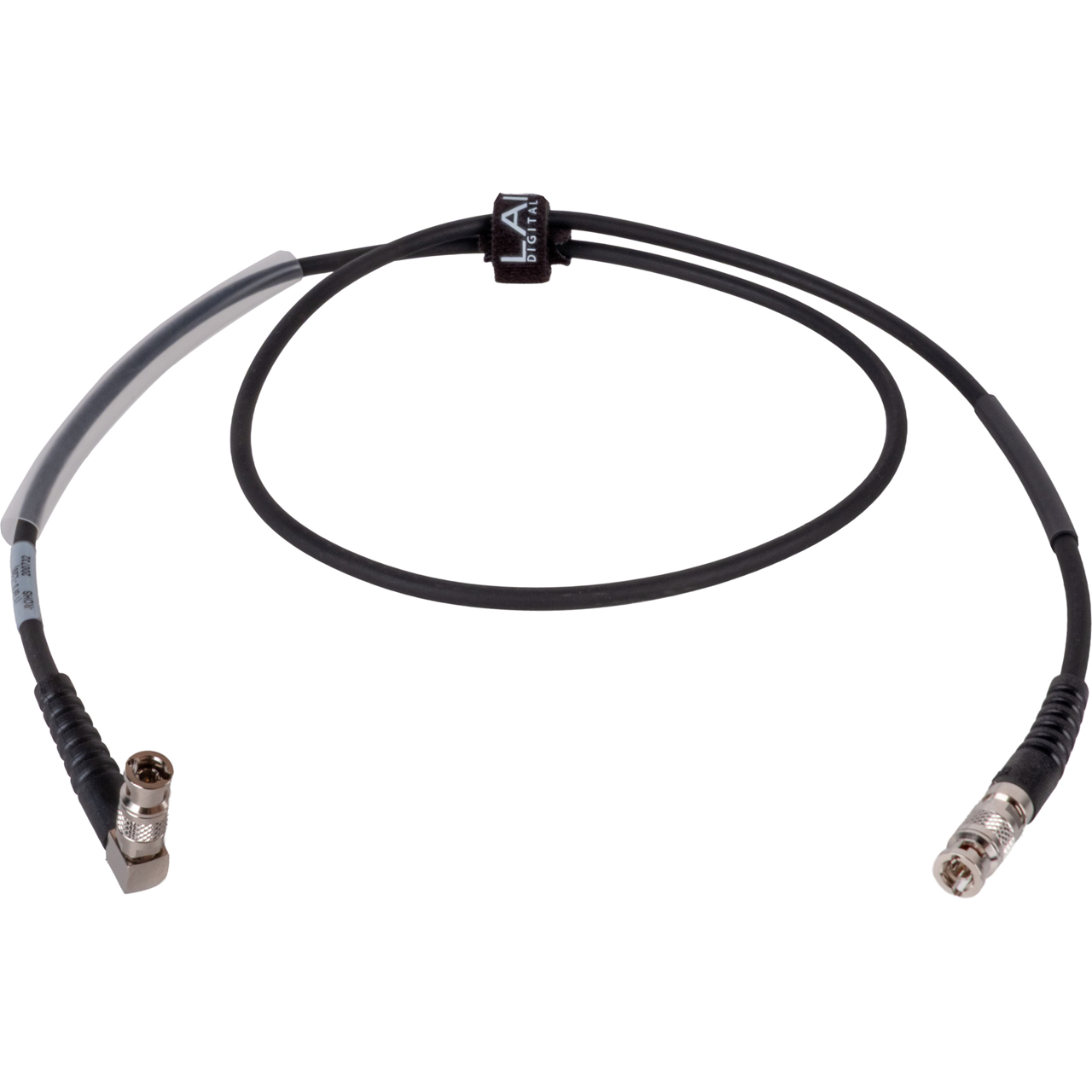 Laird HDBNC12G59-RA Mini RG-59 HD-BNC Right-Angle Male to HD-BNC Male ...