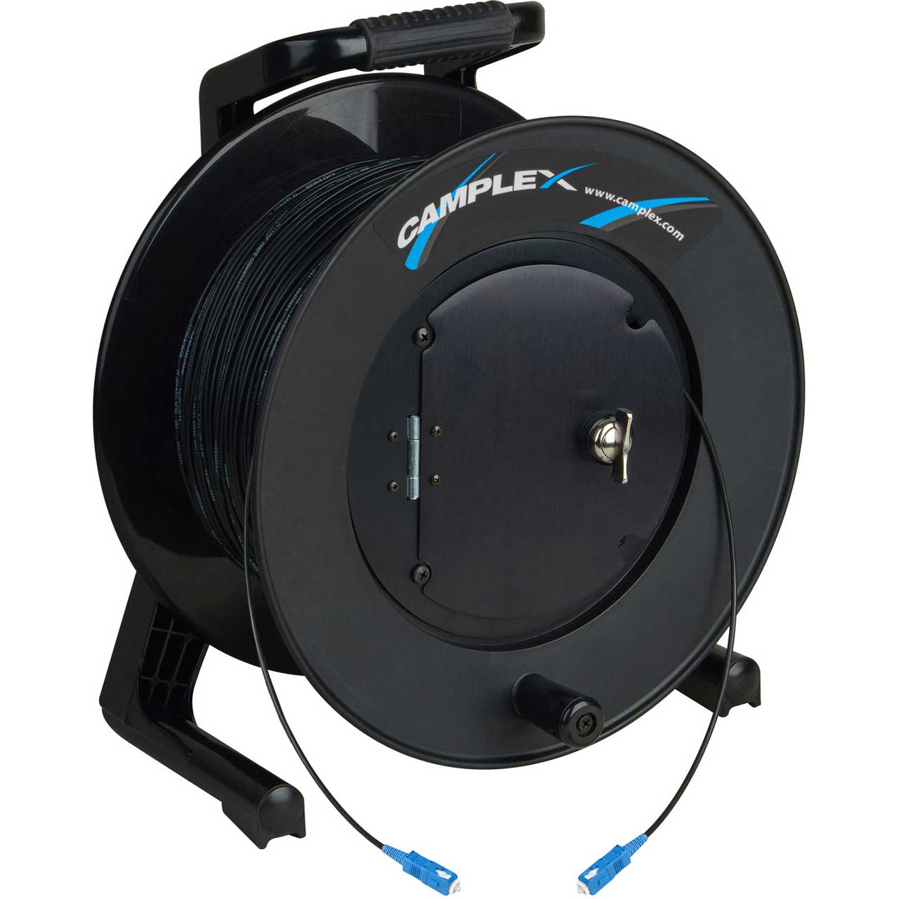 Camplex TAC1 Simplex Single Mode SC Fiber Optic Tactical Cable Reel ...