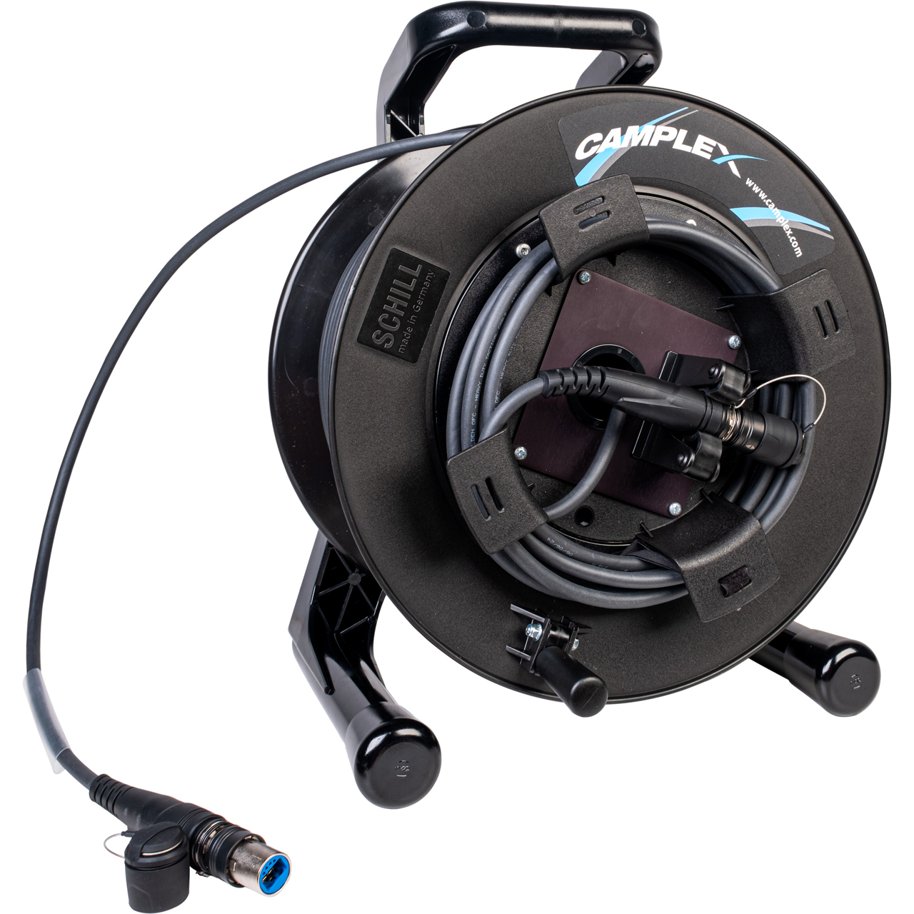 Camplex Tactical Reel opticalCON DUO Single Mode XTREME Fiber TAC Cable ...