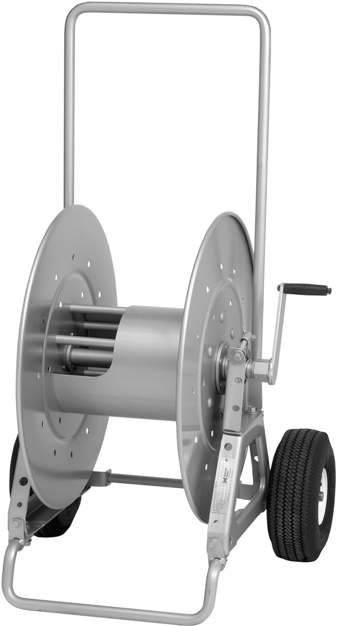 Hannay Portable Cable Reel with Slotted Divider