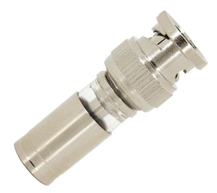 Ideal 89-049 Plenum BNC Compression Connector Model 59PLBNCIS - Card of 15