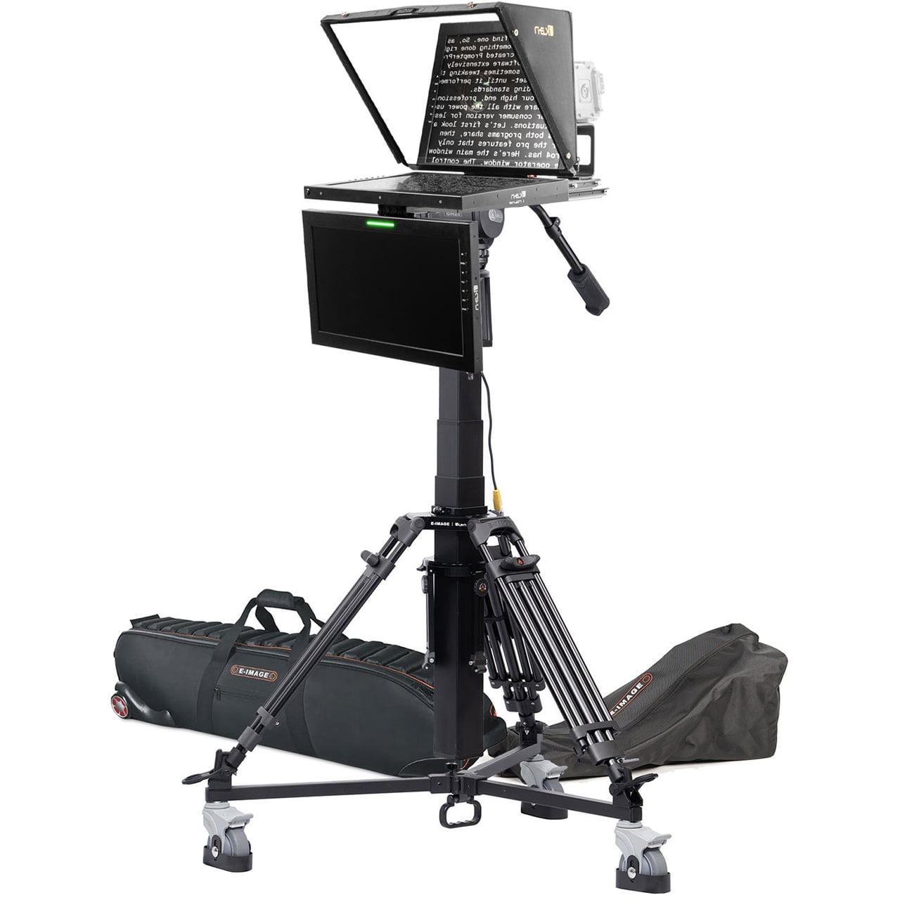 Ikan PT419-TM-MPEDESTAL 19-Inch 4:3 Teleprompter with 16:9 Talent ...