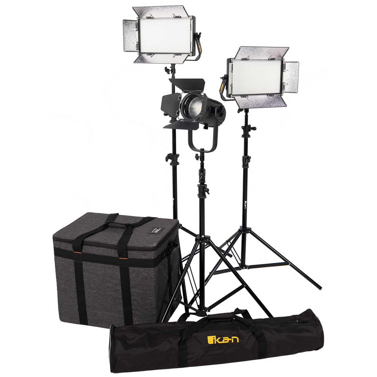ikan LB-2H1SG Lyra Bi-Color 3-Point Mixed LED Light Kit with 2x LB5 ...