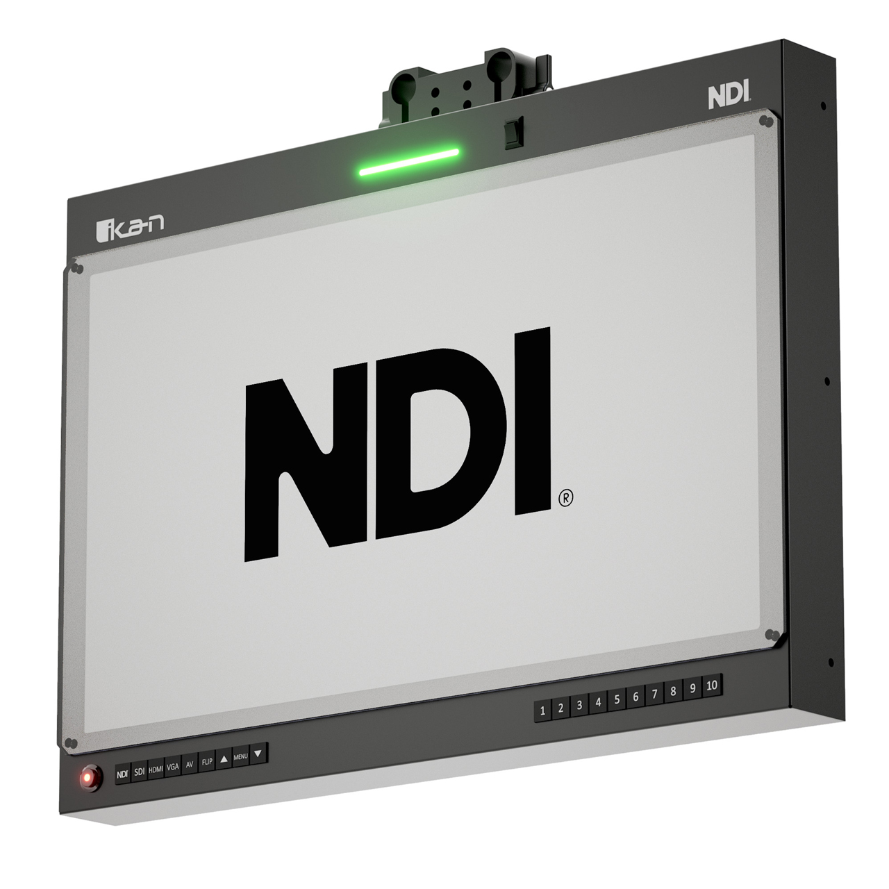 Ikan M19W-NDI-TALENT AURA 19 Inch POE++ Desktop Monitor with Full NDI ...