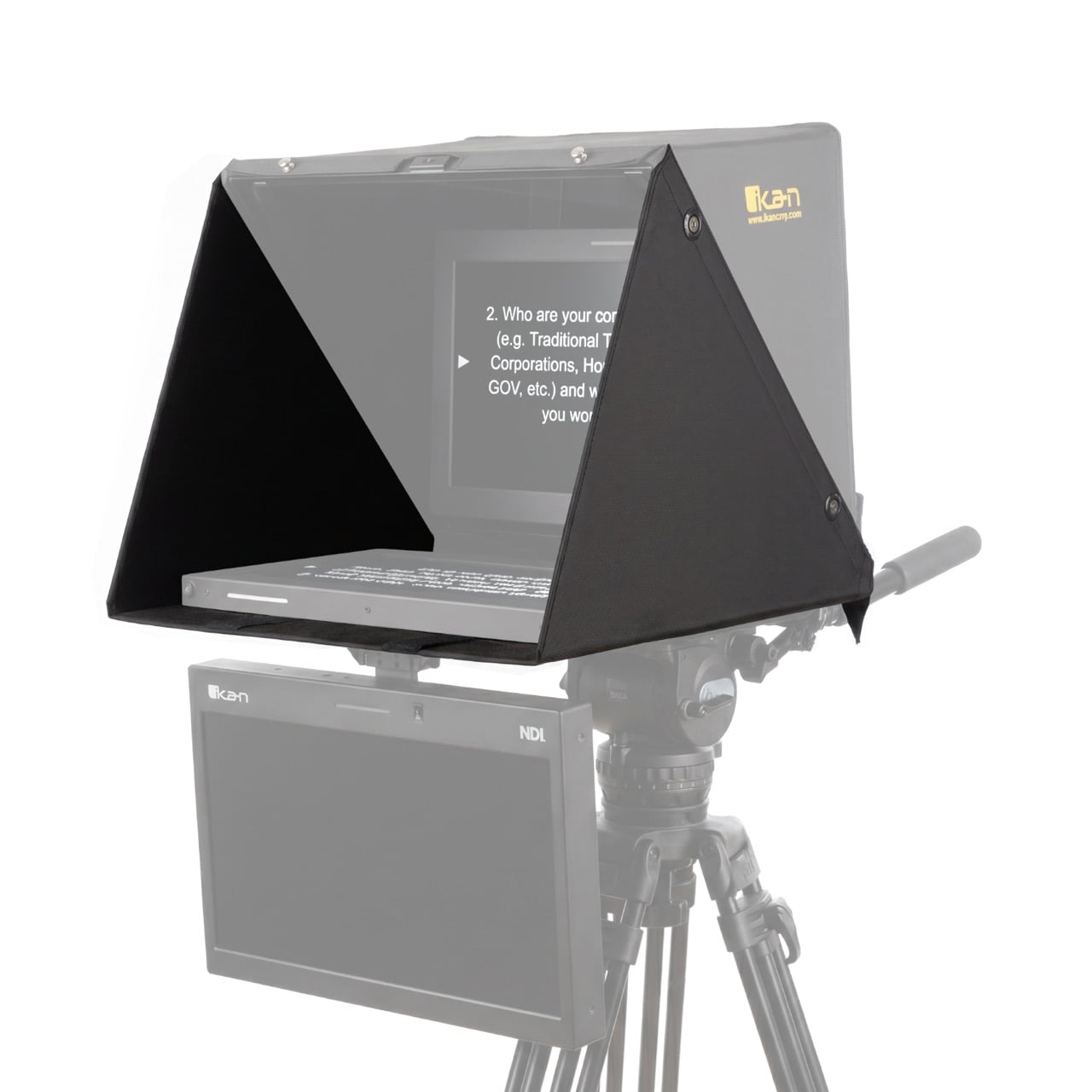 Ikan PT-SH Professional Teleprompter Hood Shroud