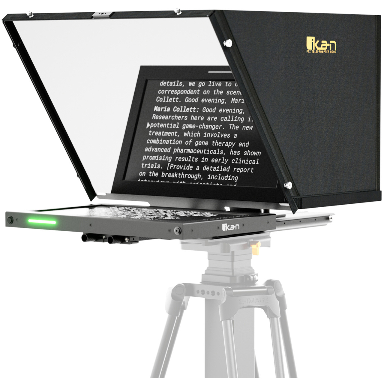 Ikan PT415W-PTZ 15 Inch PTZ Teleprompter with Widescreen Monitor - SDI ...