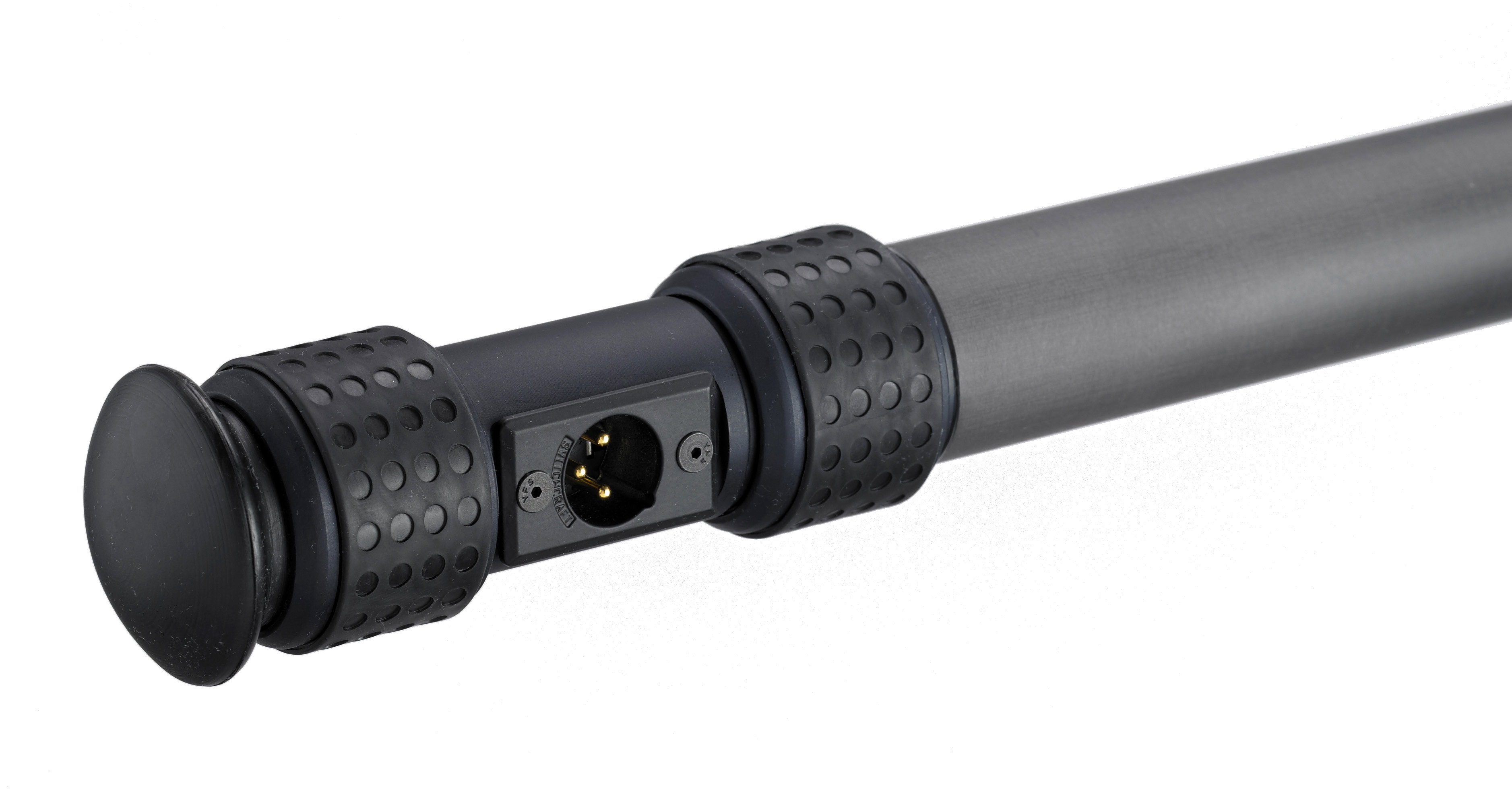 K-Tek 8ft 9in Max / 2ft Min Boom Pole with Side Mount XLR