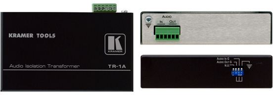 Kramer TR-1A Balanced Mono Passive Audio Isolation Transformer
