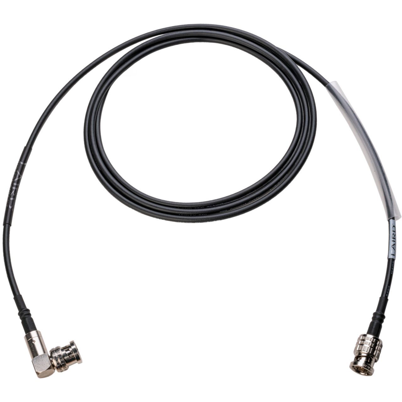 Laird Canare 12G-SDI L-2.5CHD Ultra Slim Mini-RG59 Cable with Canare 75-Ohm Male BNC to Right ...