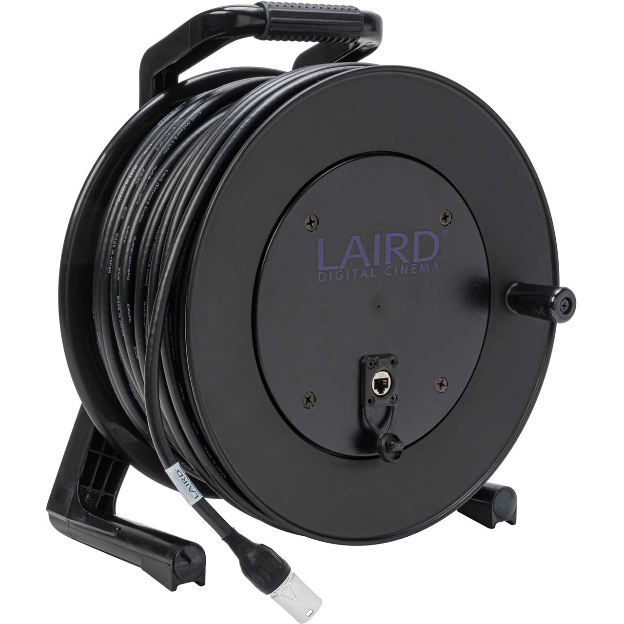Laird LCR-CAT6XTRM-100 Extreme Shielded CAT-6 Reel with Canare Cable ...