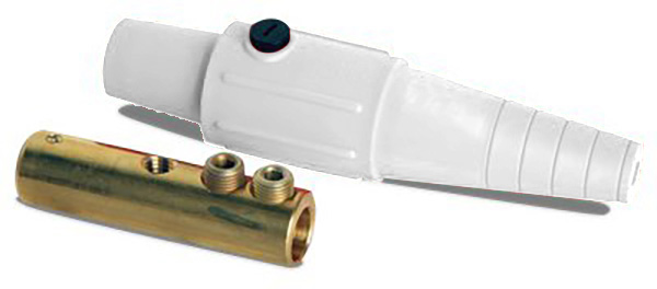 LEX CLS40FBB 400 Amp Cam-Type 16 Series Female Inline Connector 2/0 - 4 ...