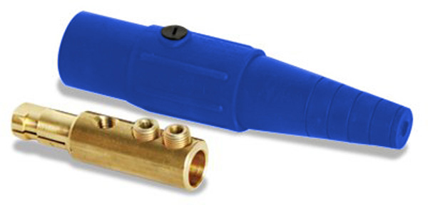 LEX LEX-CLS40MBD 400 Amp Cam-Type 16 Series Male Inline Connector 2/0 ...