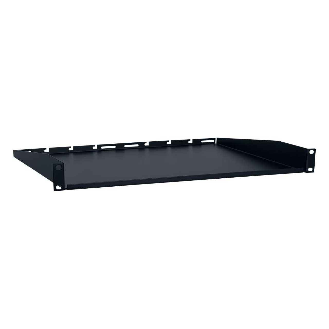 Lowell US-114 1RU Utility Rack Shelf / Solid Base / 14 Inch Deep