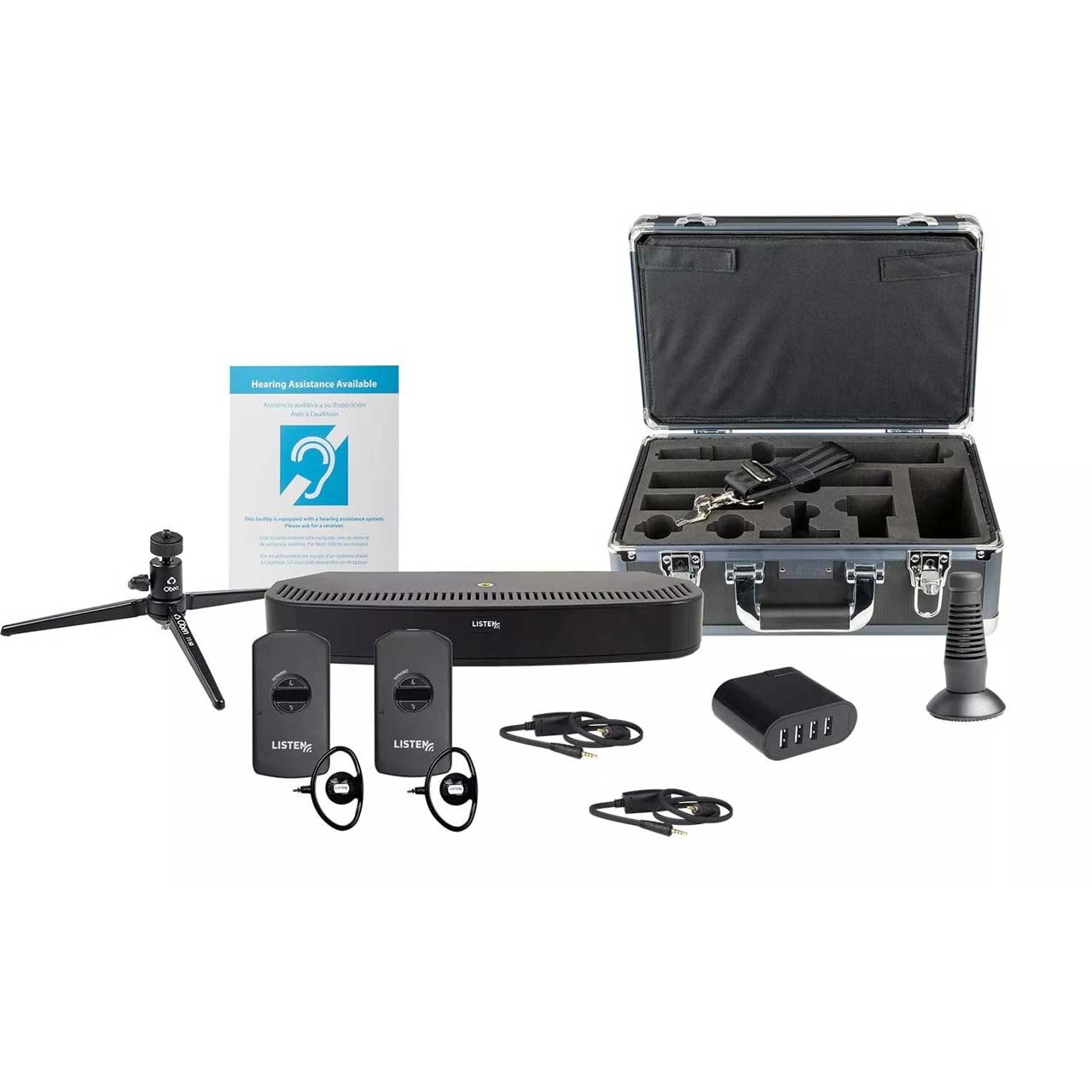 Listen Technologies LS-88-01 Portable ListenIR iDSP System - Contains Li-ion Battery