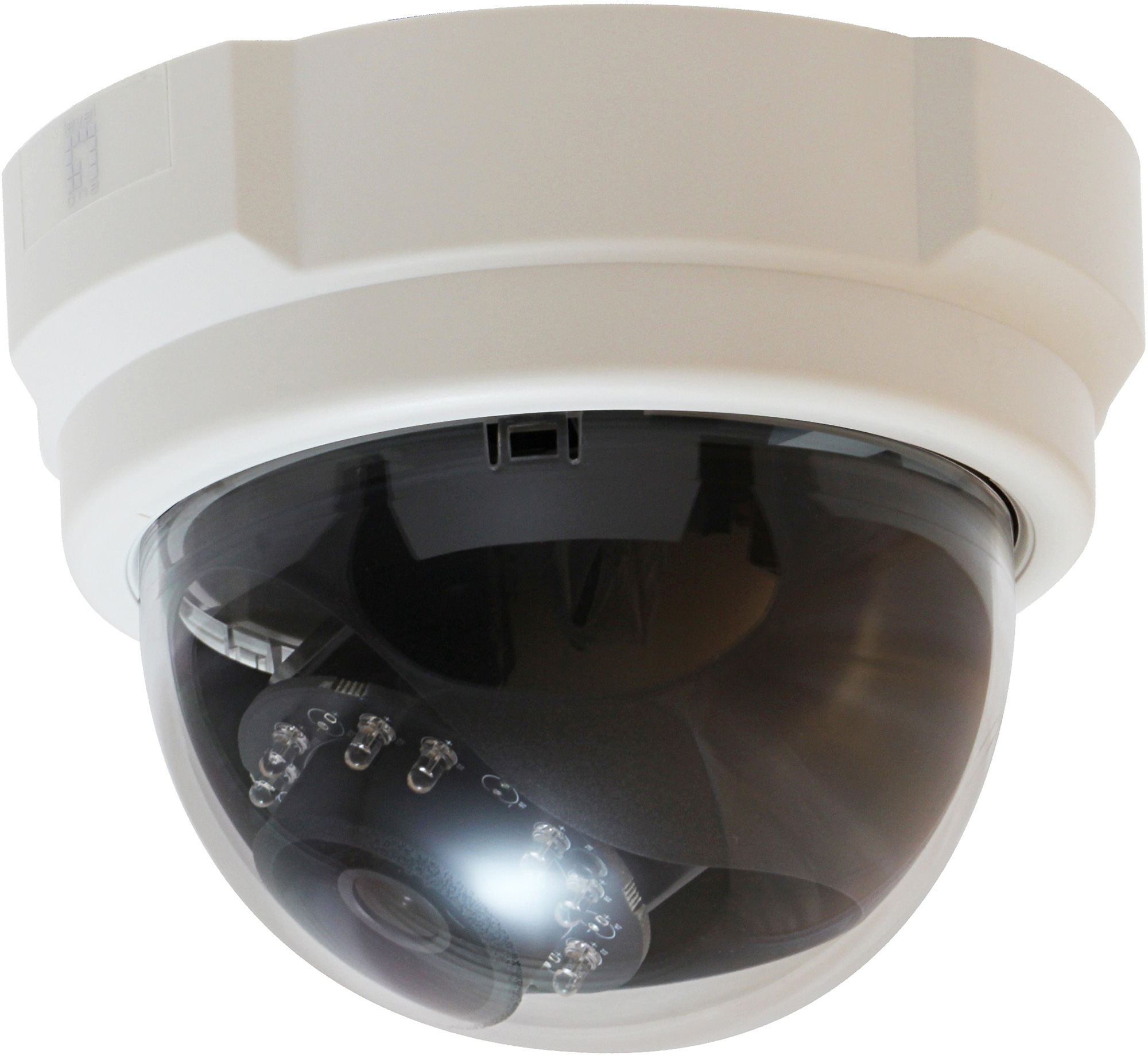 LevelOne FCS-3063 HUBBLE Fixed Dome IP Network Camera - 5MP - 802.3af PoE - IR LEDs