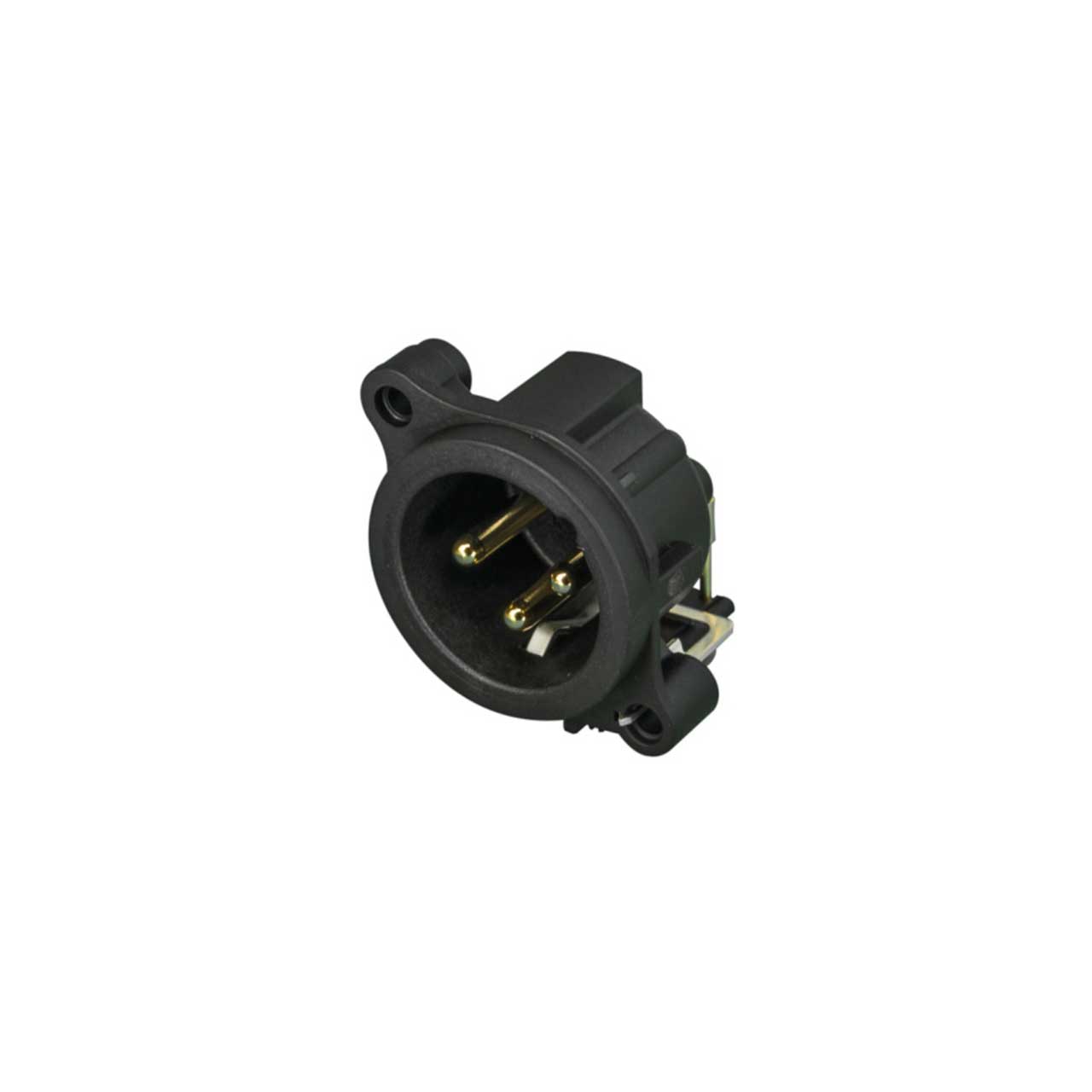 NEUTRIK NC3MAH 3 Pole Male XLR Receptacle Plastic Housing Horizontal ...