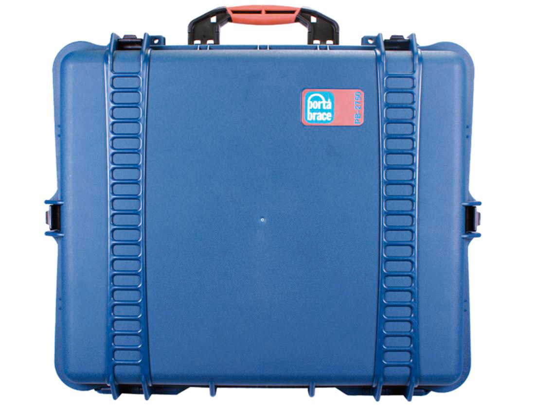 Porta Brace PB-2750F Hard Case with Foam Interior (Blue)