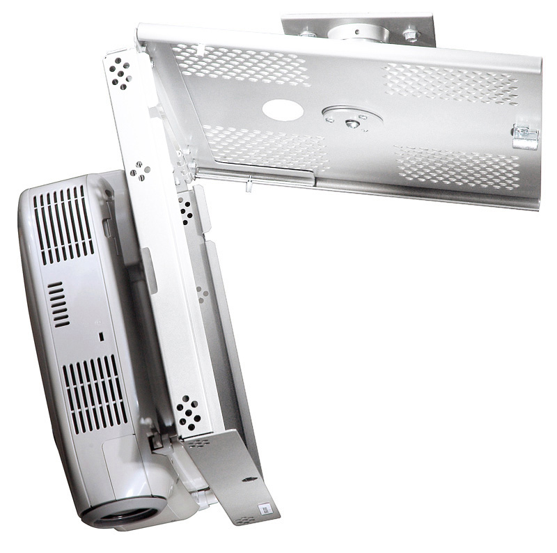 Peerless-AV PSM-UNV Key-Locking Universal Projector Security Mount- White