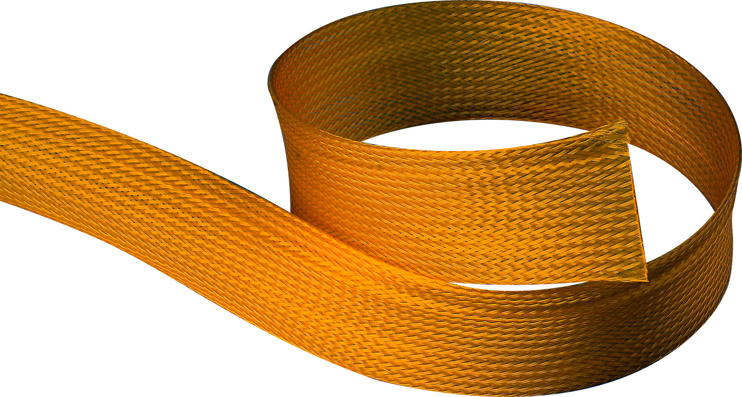 1 1/4In-2 3/4In Expandable Tubing Yellow 50 Foot Roll