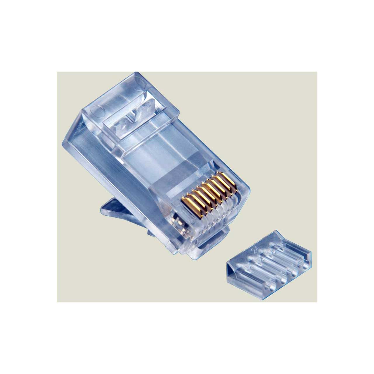 Platinum Tools 106185 RJ45 Cat6 2 Piece High Performancer Connector ...