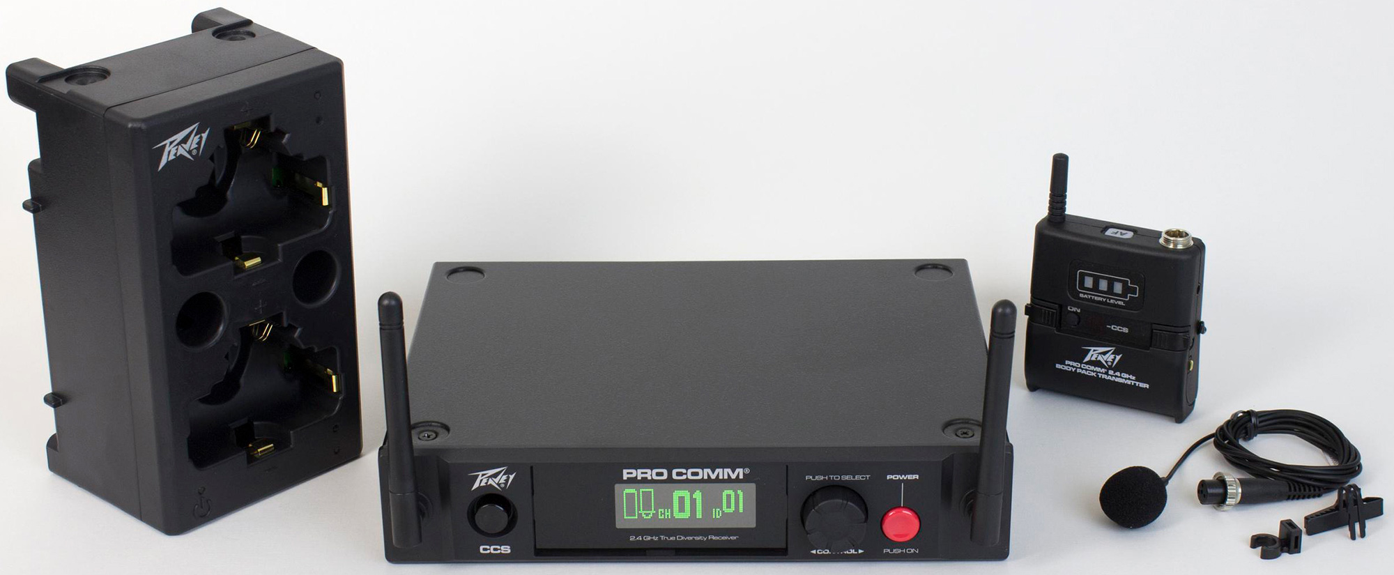 Peavey 03026000 Pro Comm® 2.4GHz Digital Lavalier System