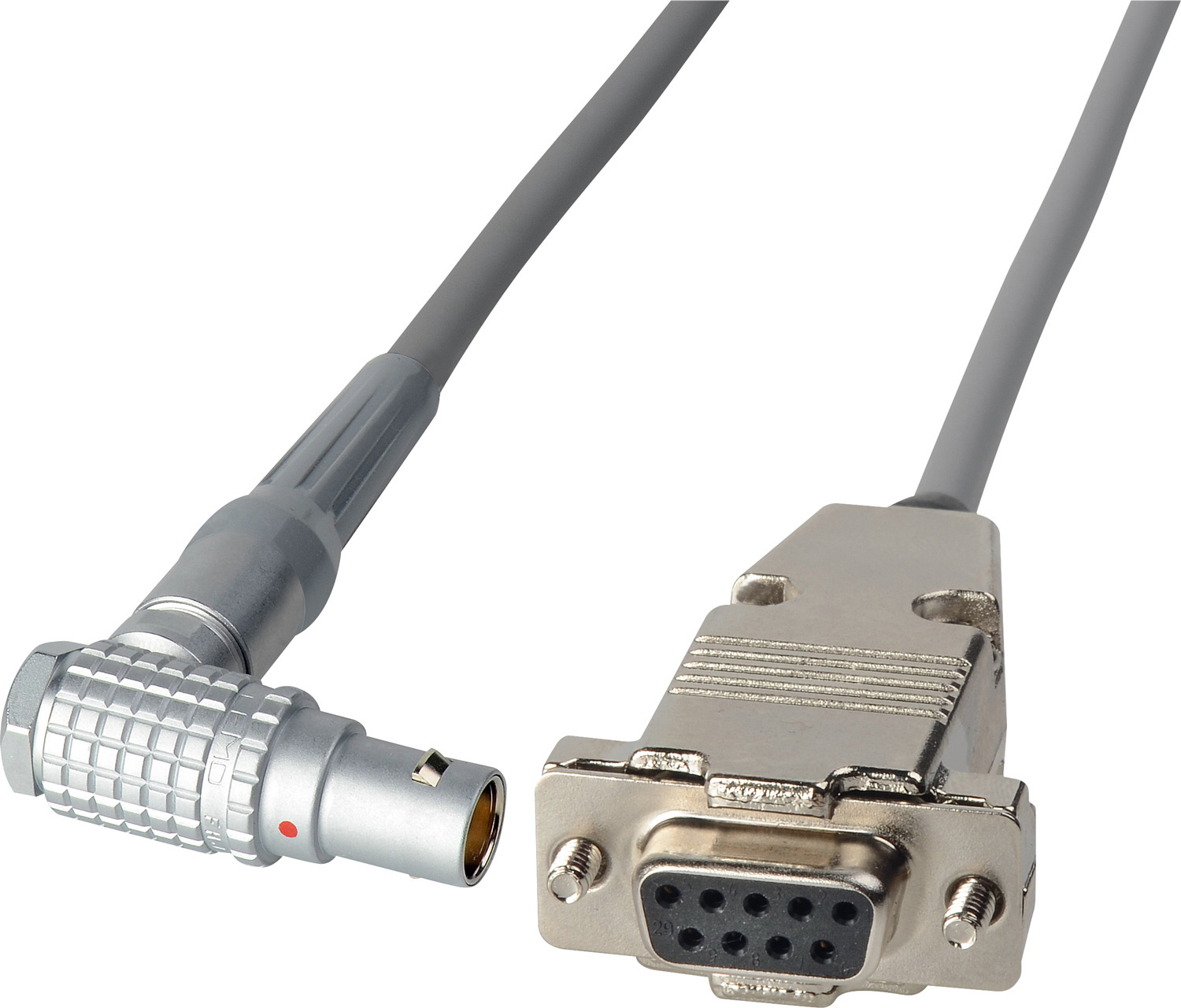 Laird RS422 Command Cable - Lemo RA 10-Pin to DB9 Female - 10 Foot